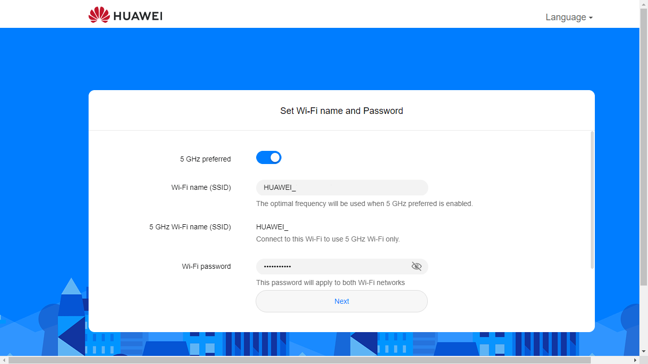 5G CPE Pro 2 - How to access the Web UI, step 7