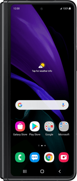 How to customize the lock screen | Settings | Galaxy Z Fold3 5G (2021 ...