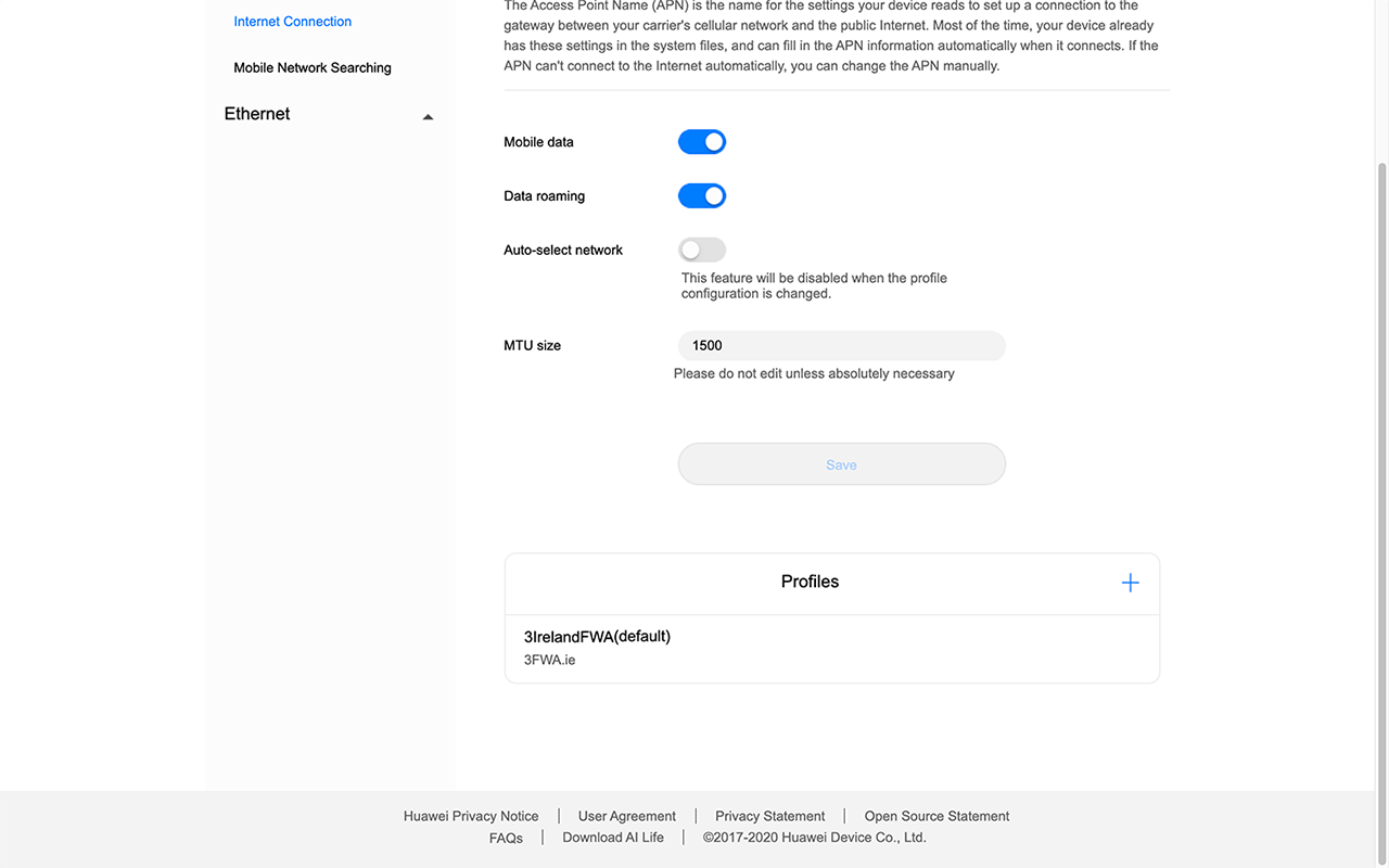 5G CPE Pro 2 - How to set up a static IP address, step 5