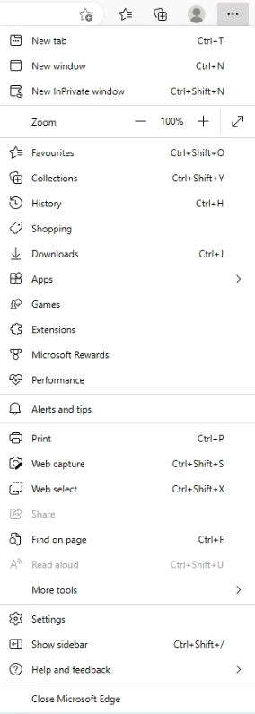Guided Assistance: Browser Settings: Turn Off Pop-up Blockers (Edge)