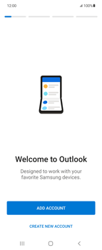 Galaxy Z Flip 3 - How to set up Outlook, step 5