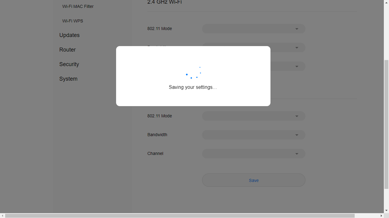 5G CPE Pro 2 - How to change your WiFi channel, step 8