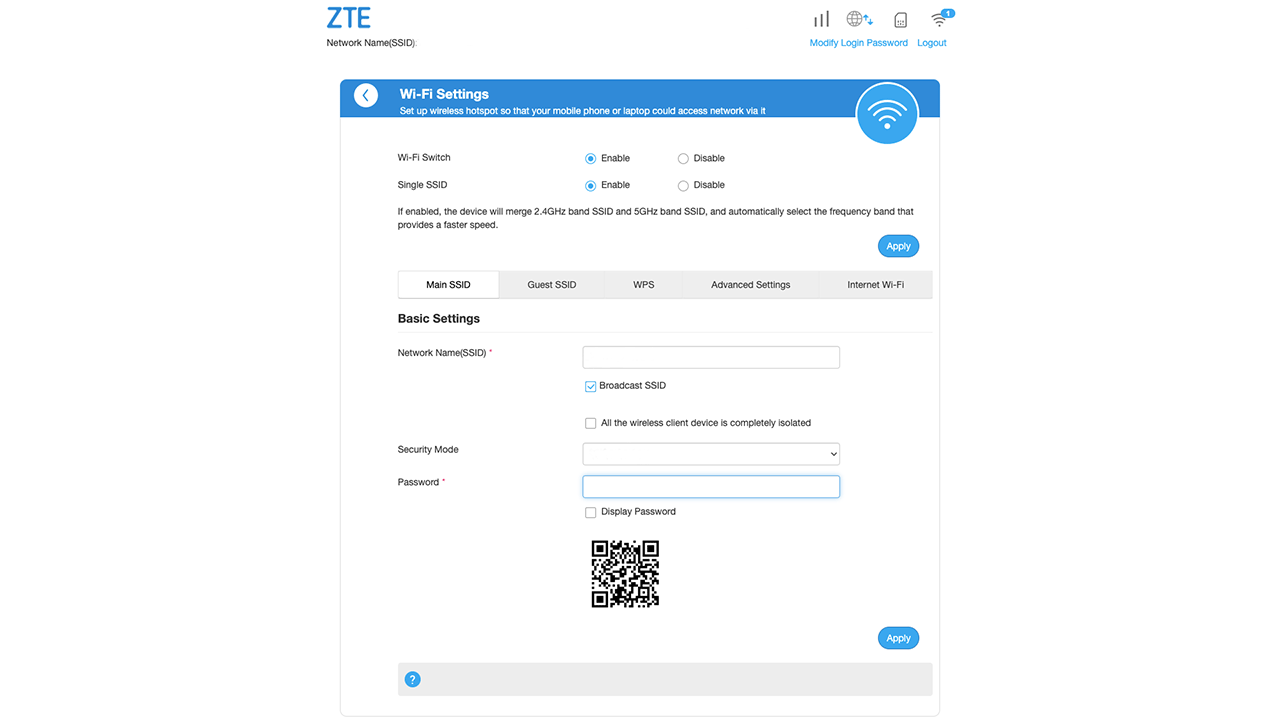 MC801A - How to change your WiFi's name (SSID) and password, step 5