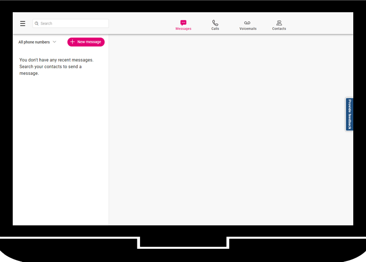 Send message with DIGITS desktop | DIGITS desktop | Desktop | T-Mobile ...