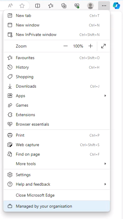 Guided Assistance: Tutorial: Delete cached files and cookies on Edge
