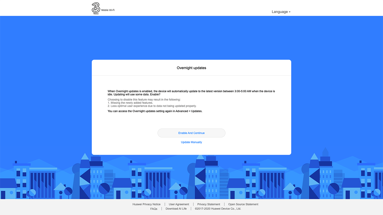 E5577-320 - How to access the Web UI, step 6